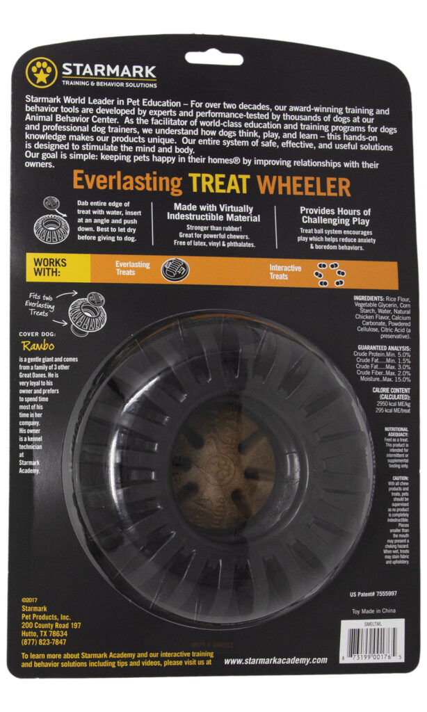 Starmark Pet Products Everlasting Treat Wheeler Large Pet Insight starmark-pet-products-everlasting-treat-wheeler-large-pet-insight