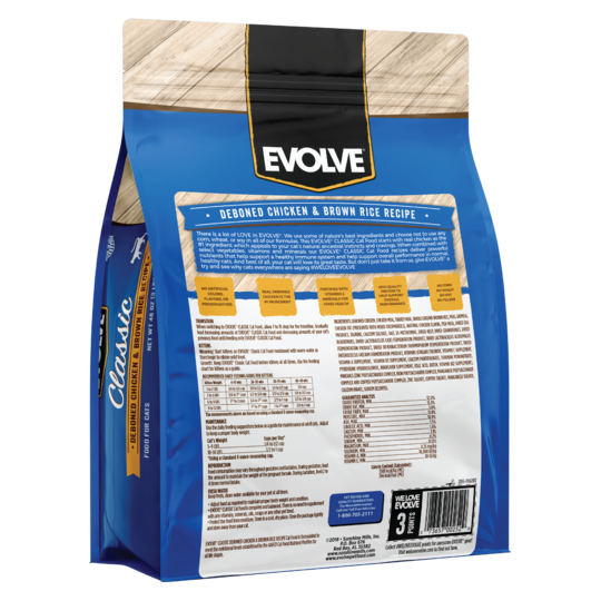 Sunshine Mills, Inc. - Evolve Classic Deboned Chicken and Brown Rice ...