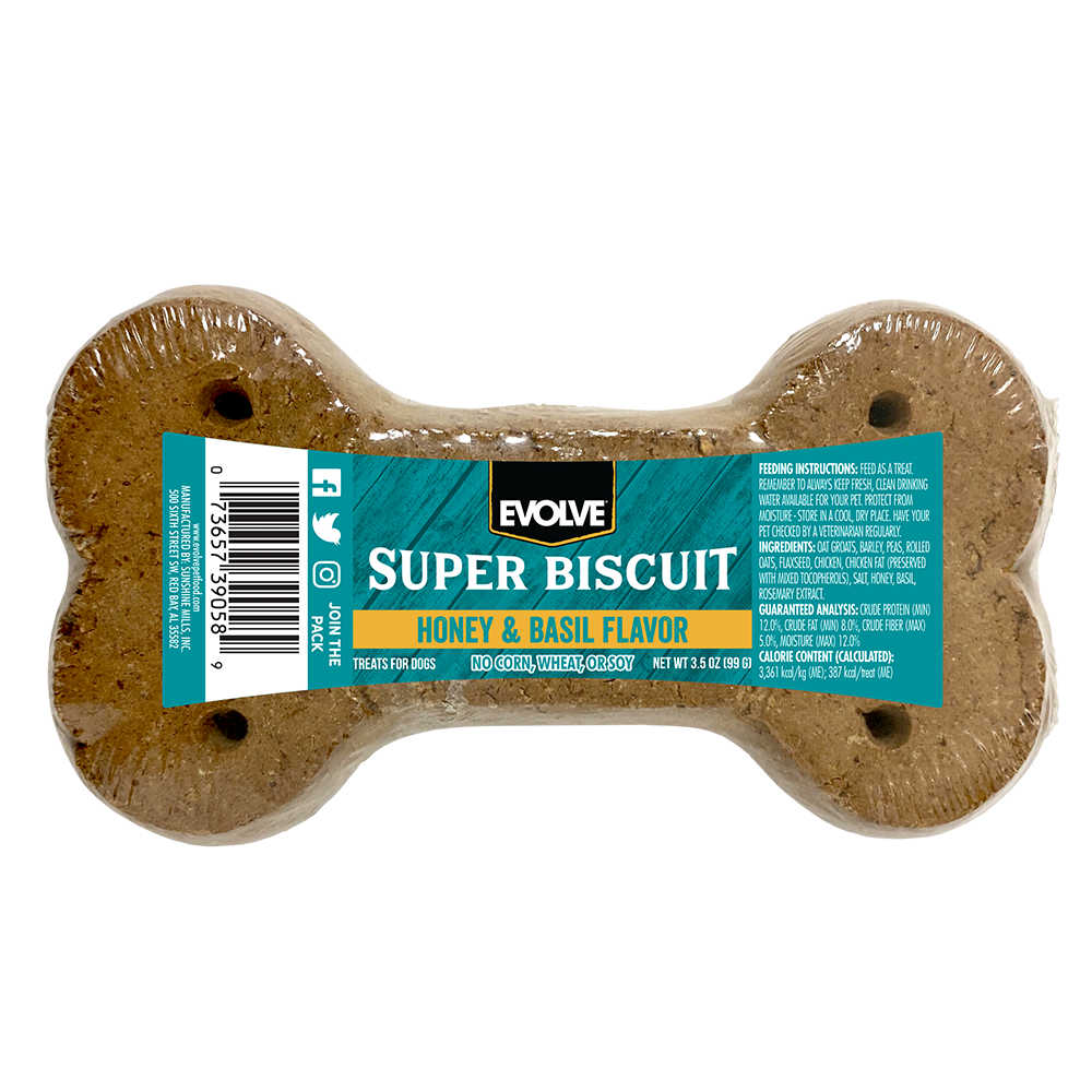 Sunshine Mills, Inc. - Evolve Super Biscuit Honey and Basil Flavor ...